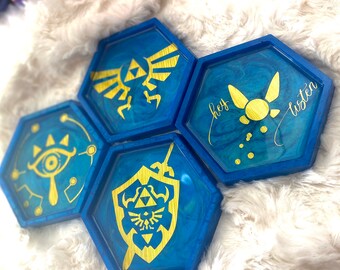 Legend of Zelda Coasters - Etsy