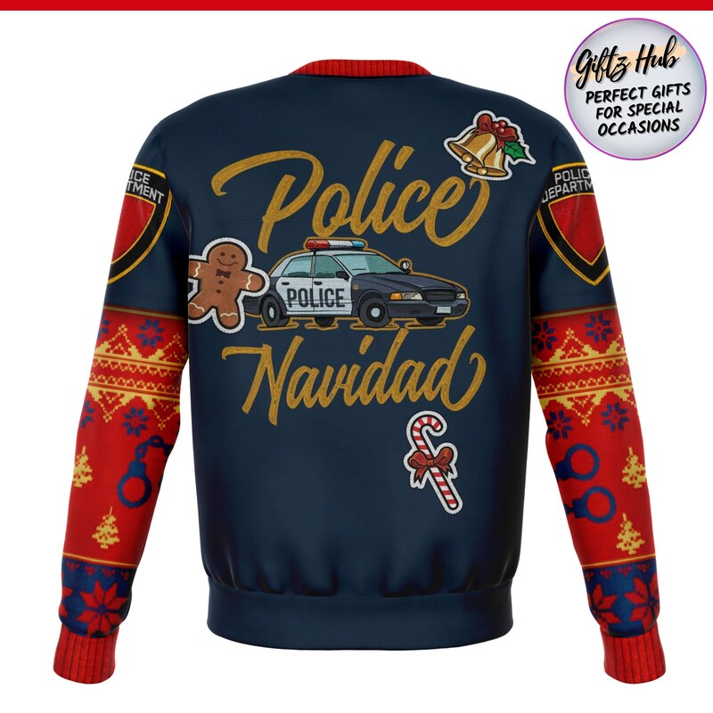 Police Sweater - Etsy
