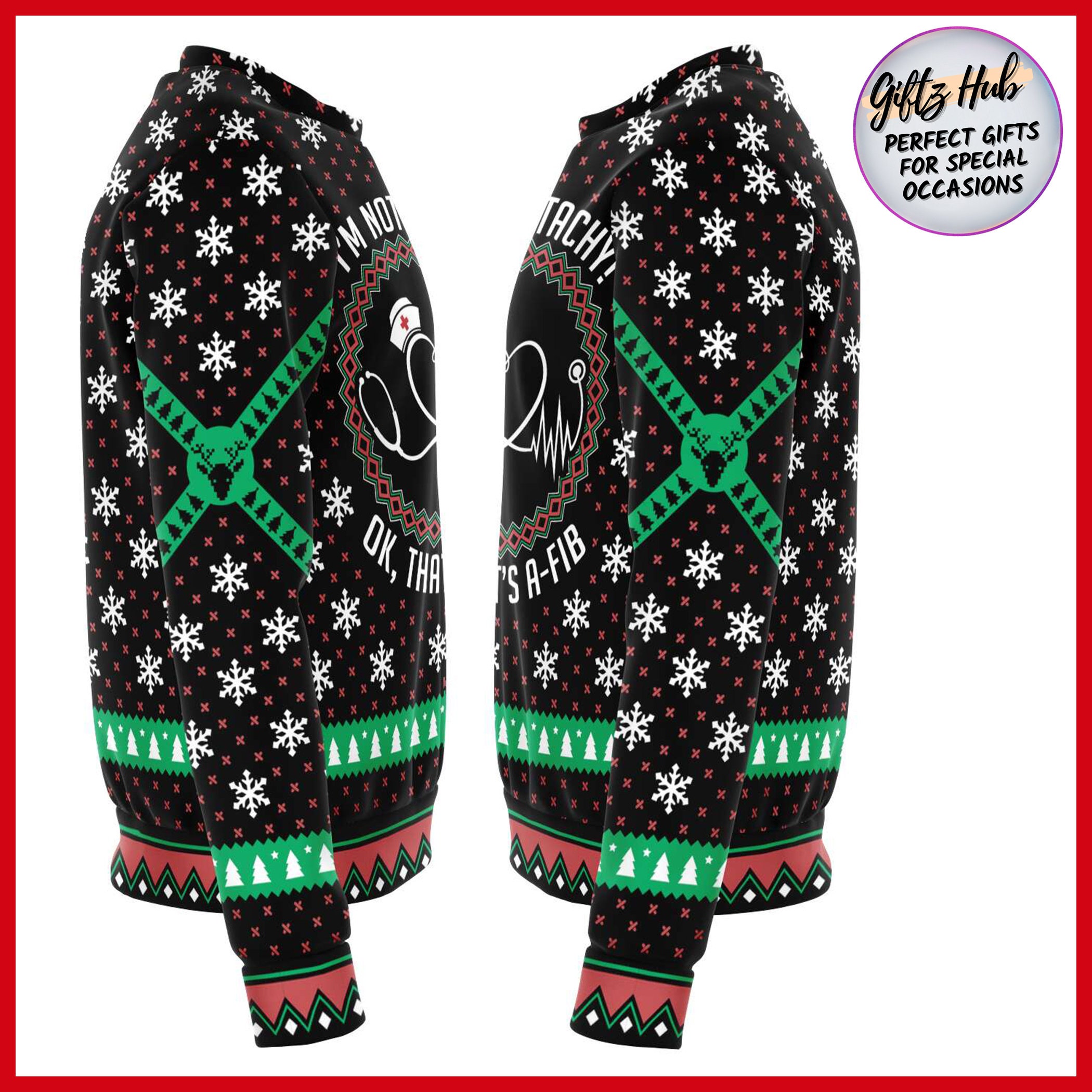 Christmas nurse sweater, dont be tachy sweater sold by Inês Correia ...