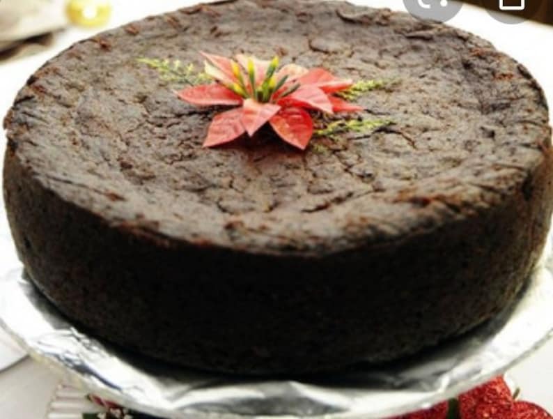 Jamaican Christmas Cake Aka Black Cake - Etsy
