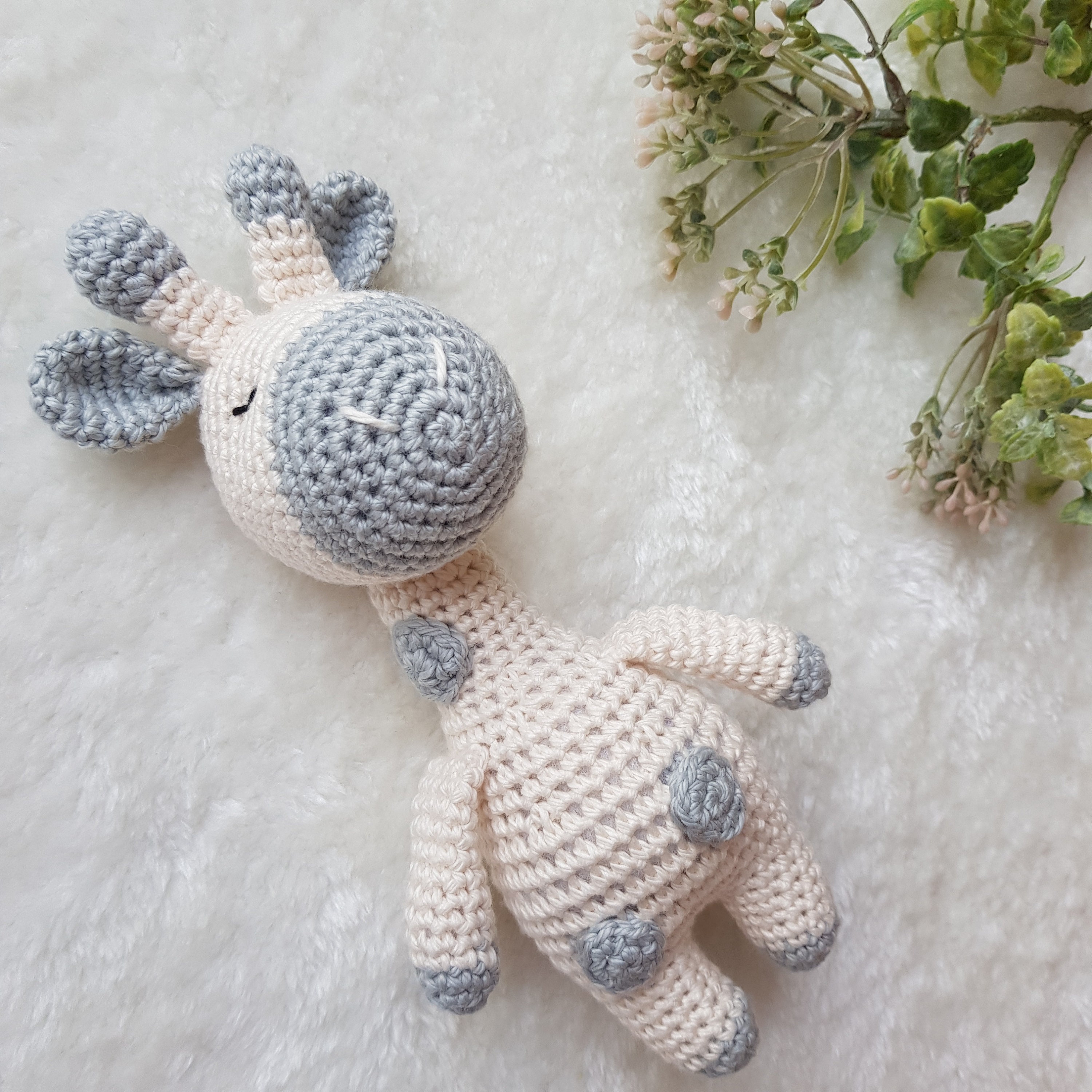 Crochet Giraffe Toy Giraffe Crochet Cotton Toy Giraffe | Etsy