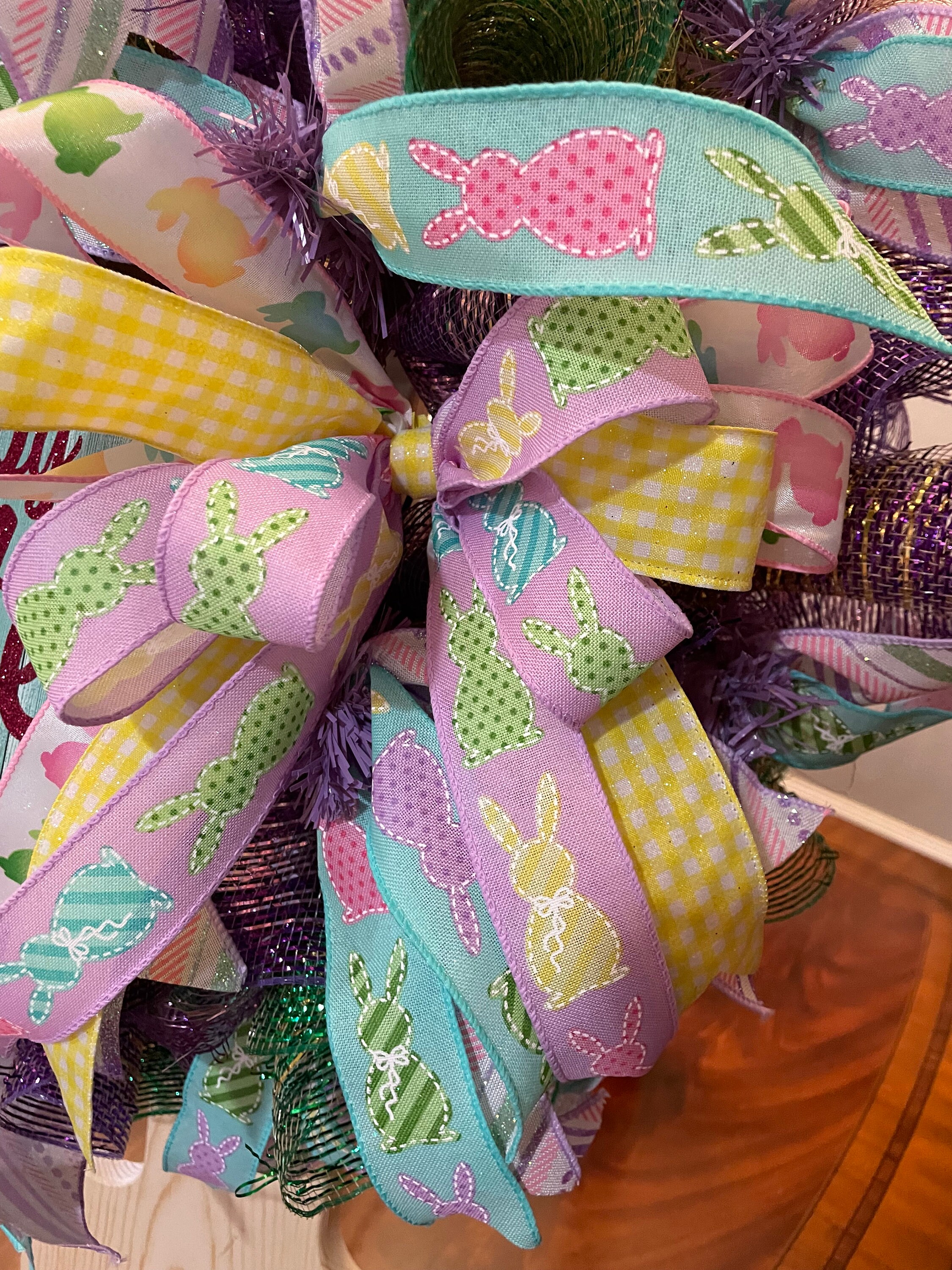 Professor Hopps Easter Bunny Easter Wreath - Etsy