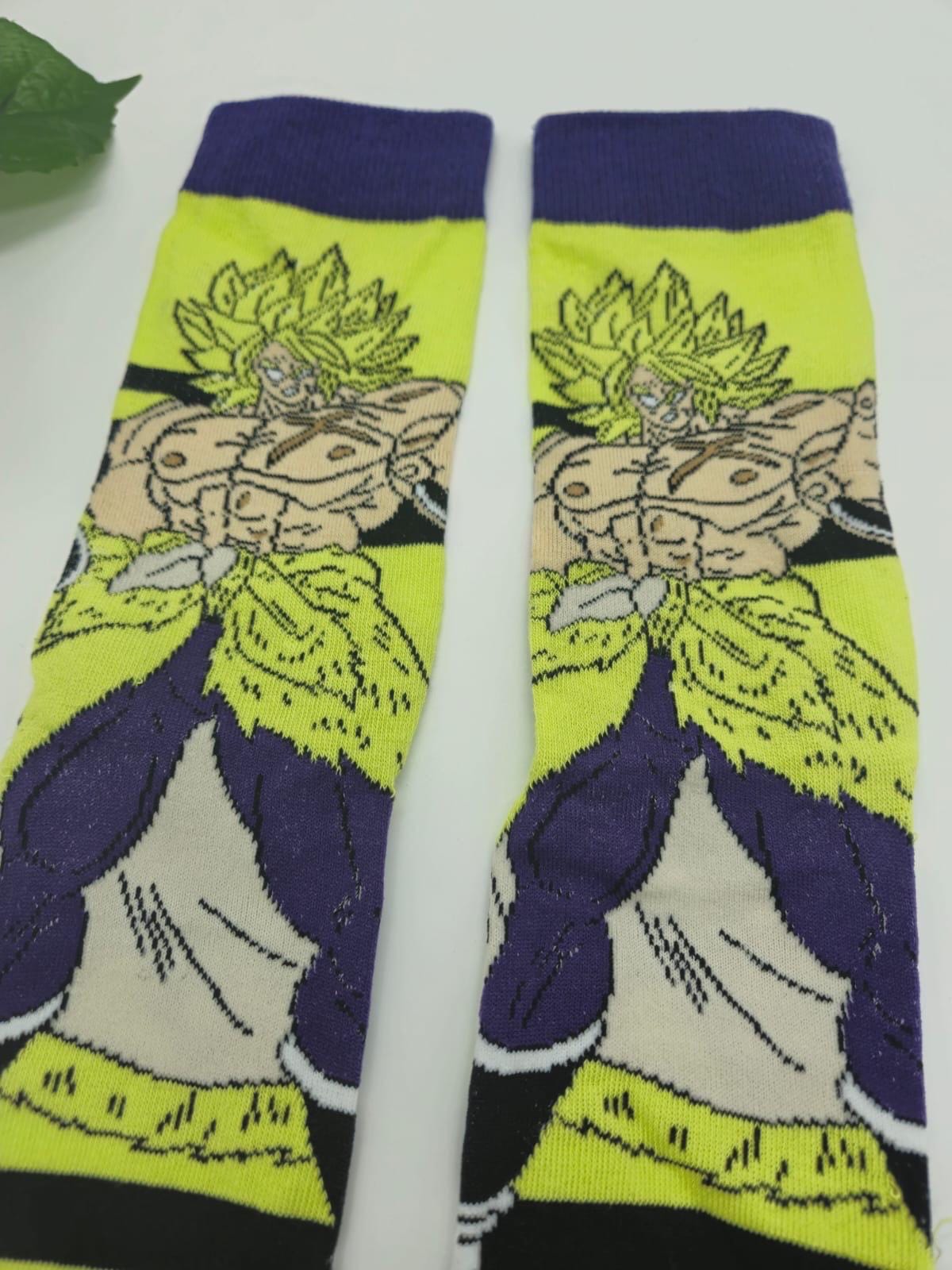 Dragon Ball Z Broly Socks Bold and Dynamic Design Vibrant Socks, Anime ...