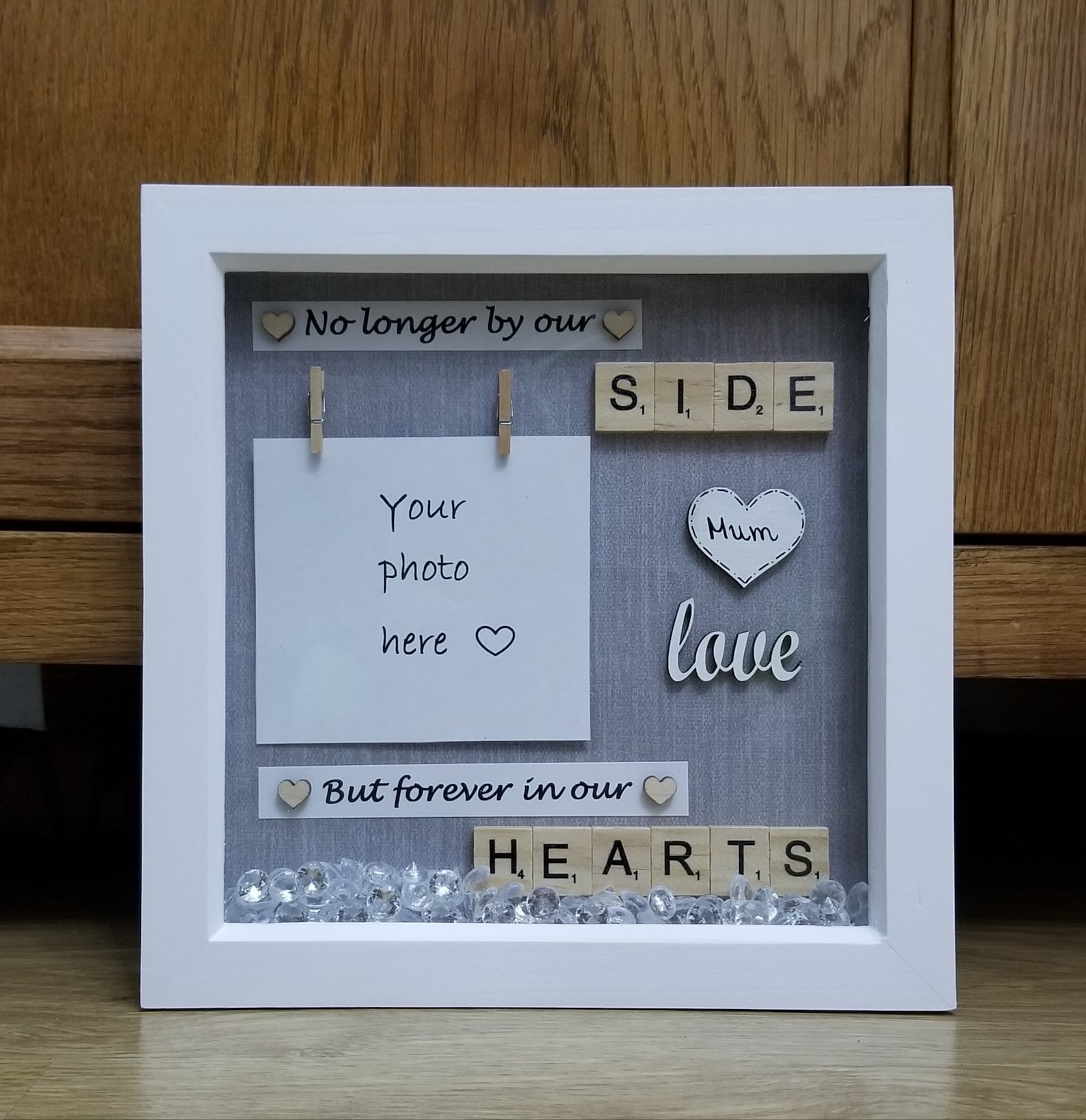 Personalised Memorial Photo Frame – in Loving Memory | Sympathy Gift ...