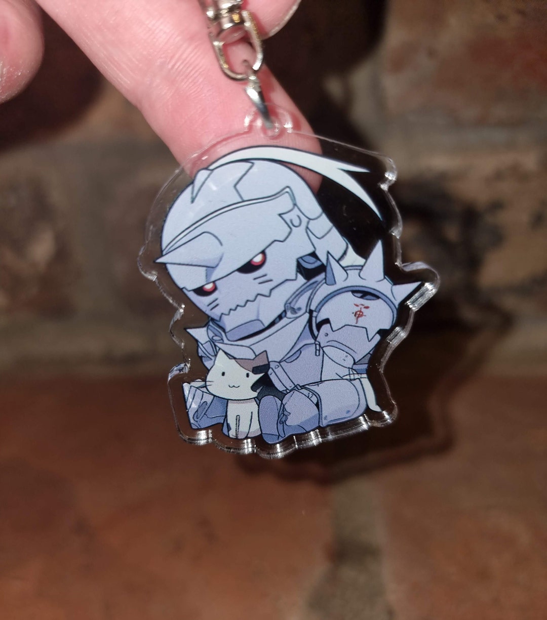 Double-sided Anime, Manga, and Cartoon Acrylic Keychain and Keyring ...