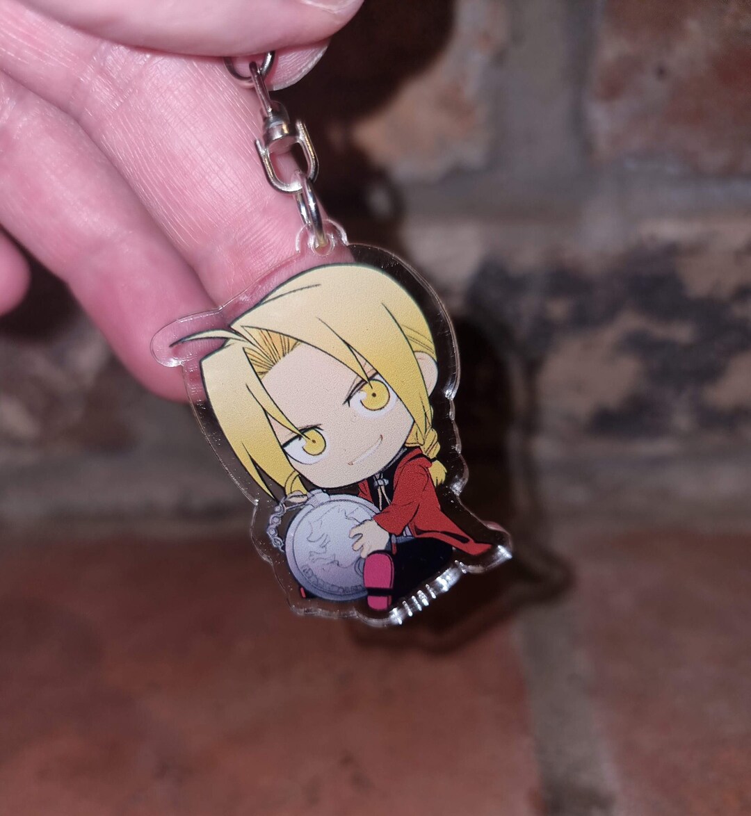 Double-sided Anime, Manga, and Cartoon Acrylic Keychain and Keyring ...