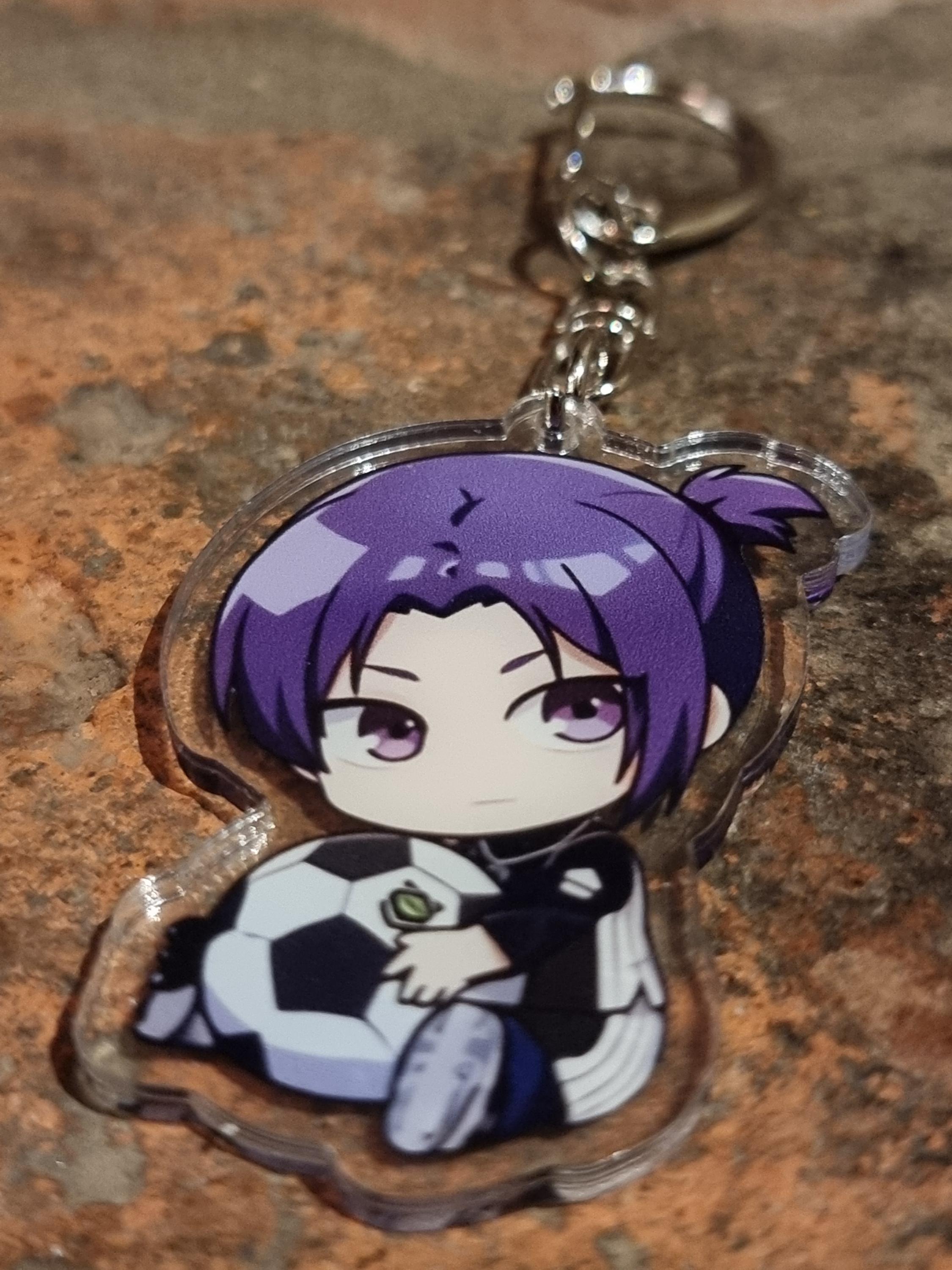 Double-sided Anime, Manga, and Cartoon Acrylic Keychain and Keyring ...