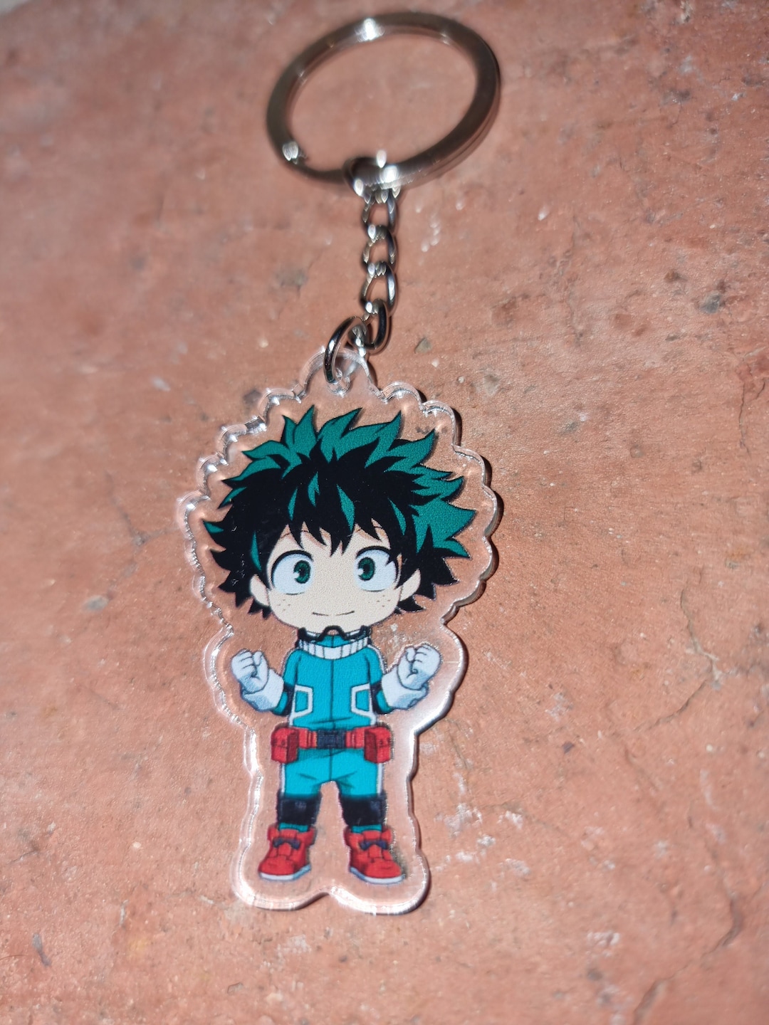 Acrylic Anime and Manga Cartoon Keychain and Keyring | Hero-inspired ...