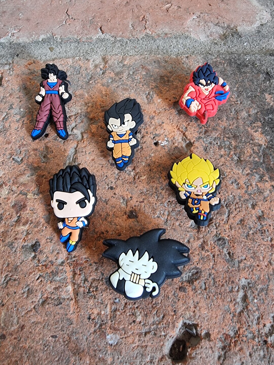 Dragon Ball Z Croc Charms Goku & Gohan Collection Anime-inspired Shoe ...
