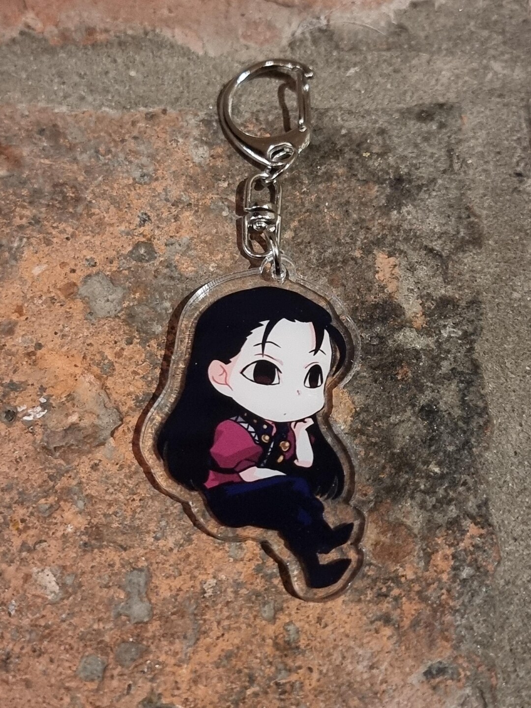 Double-sided Anime, Manga, and Cartoon Acrylic Keychain and Keyring ...