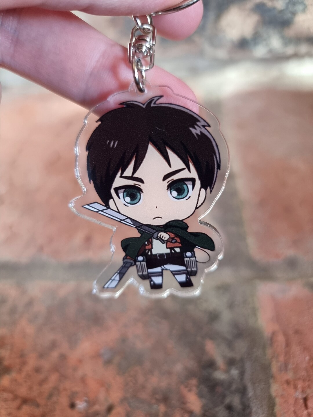 Double-sided Anime, Manga, and Cartoon Acrylic Keychain and Keyring ...