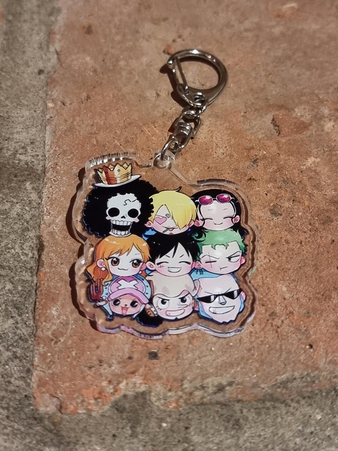 Double-sided Anime, Manga, and Cartoon Acrylic Keychain and Keyring ...