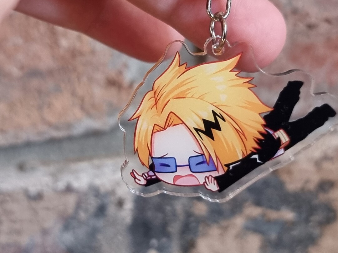 Acrylic Anime and Manga Cartoon Keychain and Keyring Hero-inspired ...