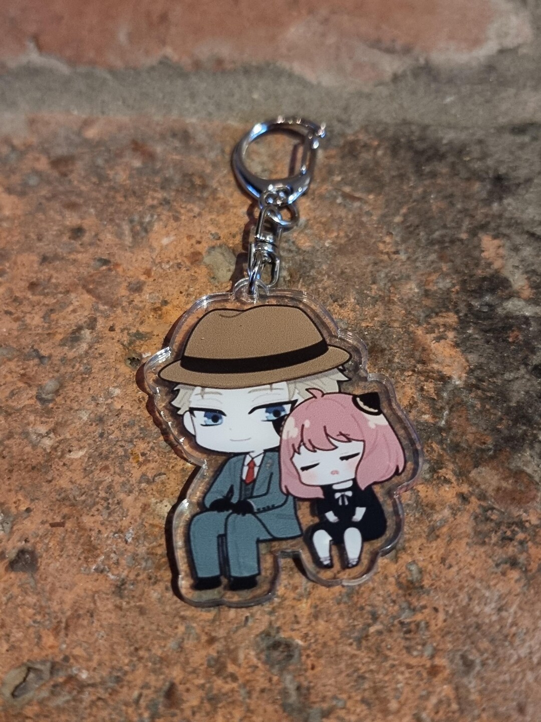 Double-sided Anime, Manga, and Cartoon Acrylic Keychain and Keyring ...