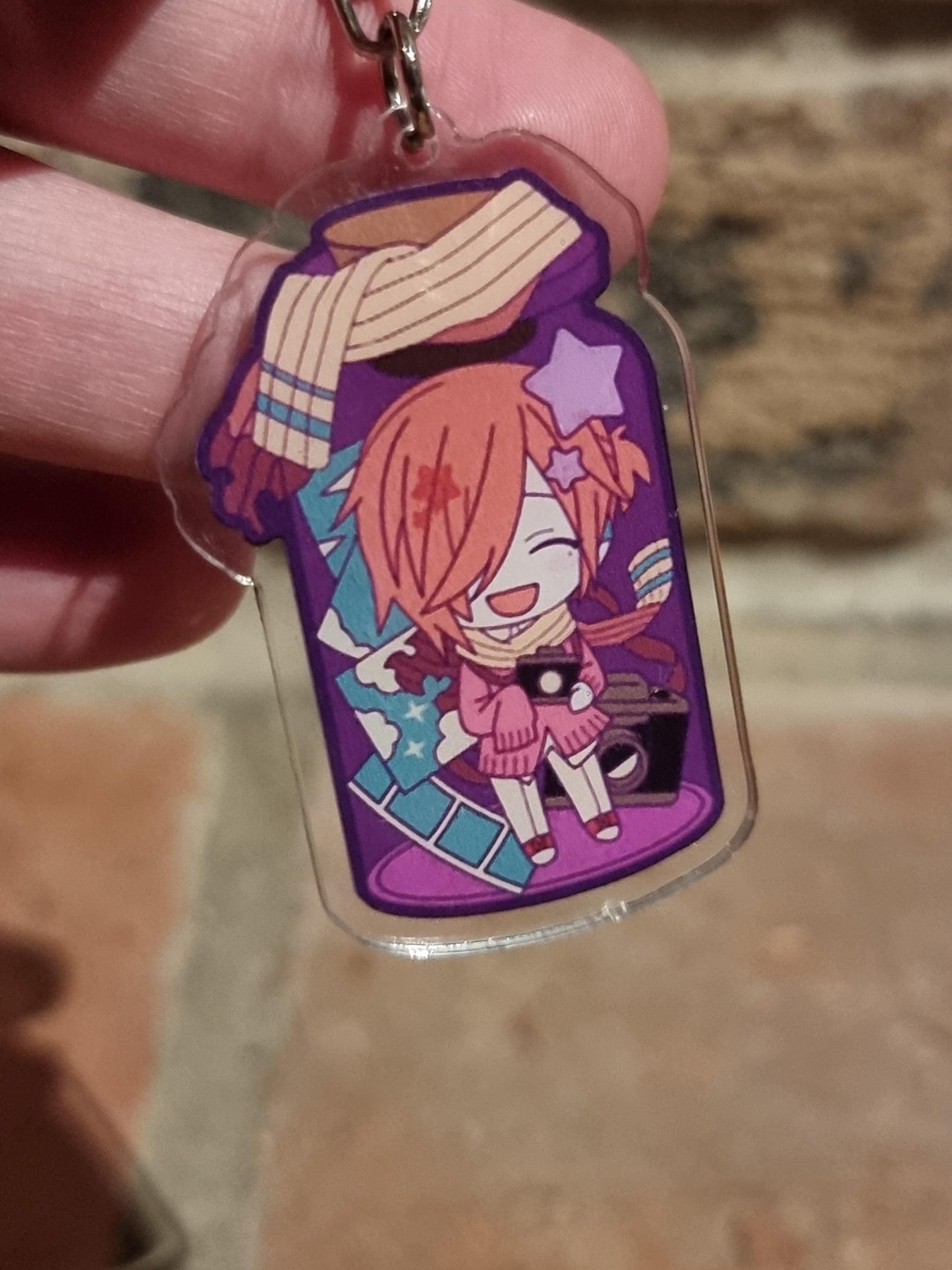 Double-sided Anime, Manga, and Cartoon Acrylic Keychain and Keyring ...