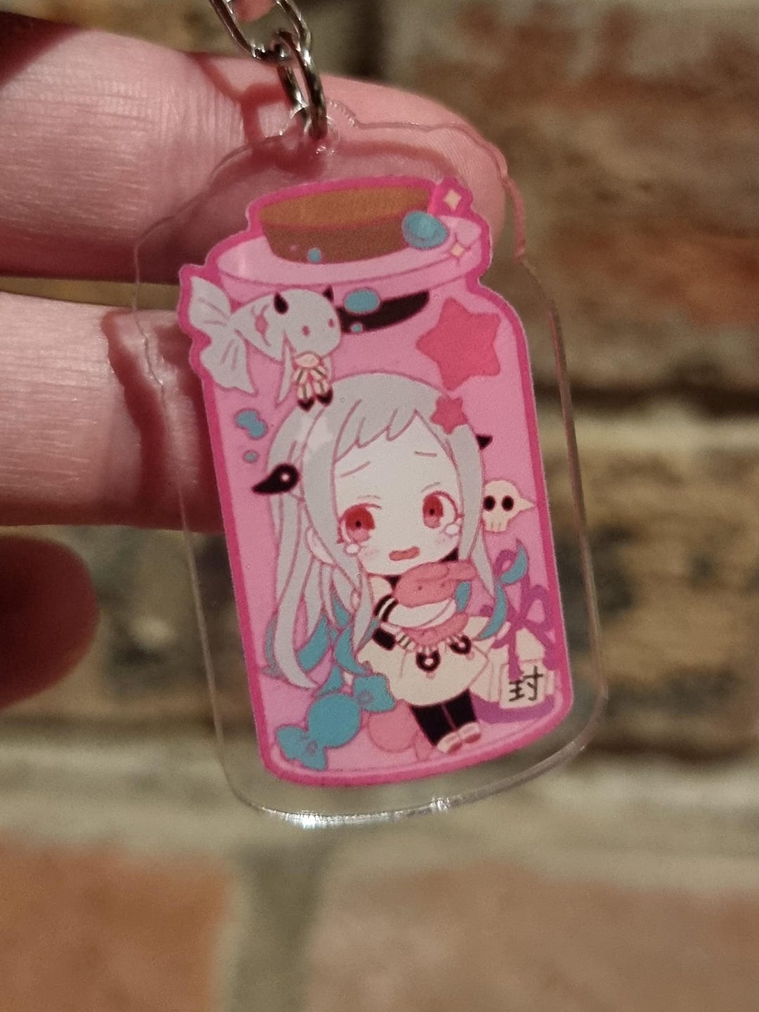 Double-sided Anime, Manga, and Cartoon Acrylic Keychain and Keyring ...