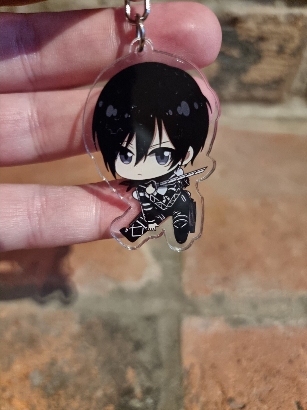 Double-sided Anime, Manga, and Cartoon Acrylic Keychain and Keyring ...