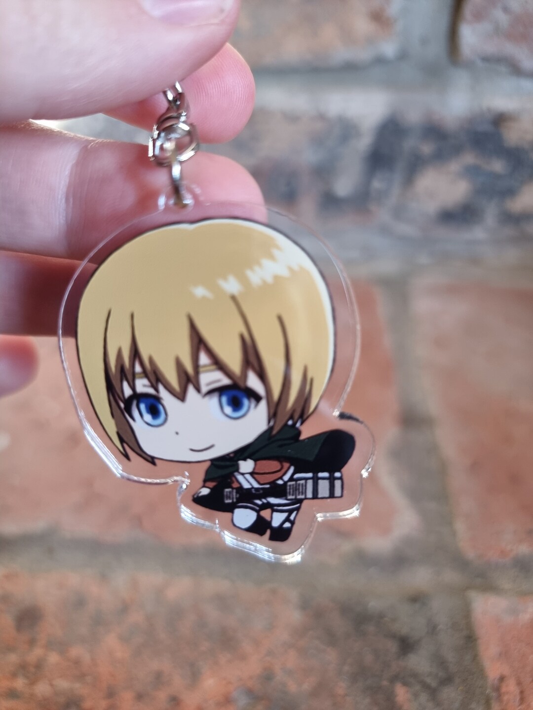 Double-sided Anime, Manga, and Cartoon Acrylic Keychain and Keyring ...