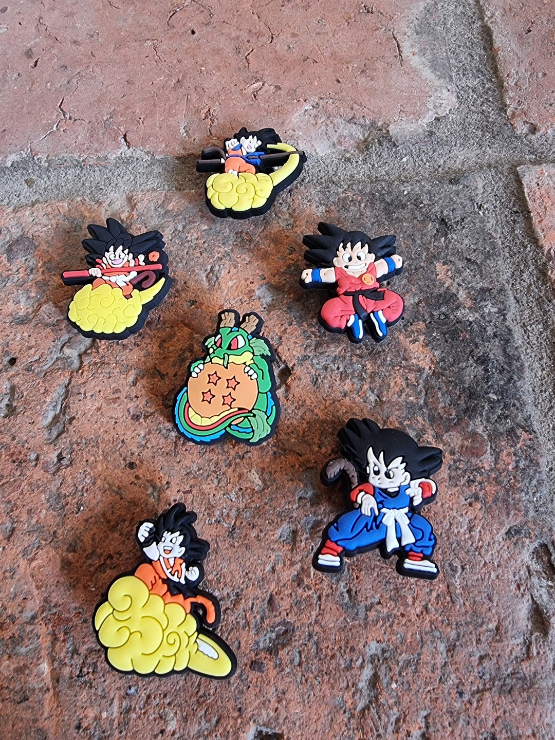 Dragon Ball Z Croc Charms Goku Young Anime-inspired Shoe Decoration ...