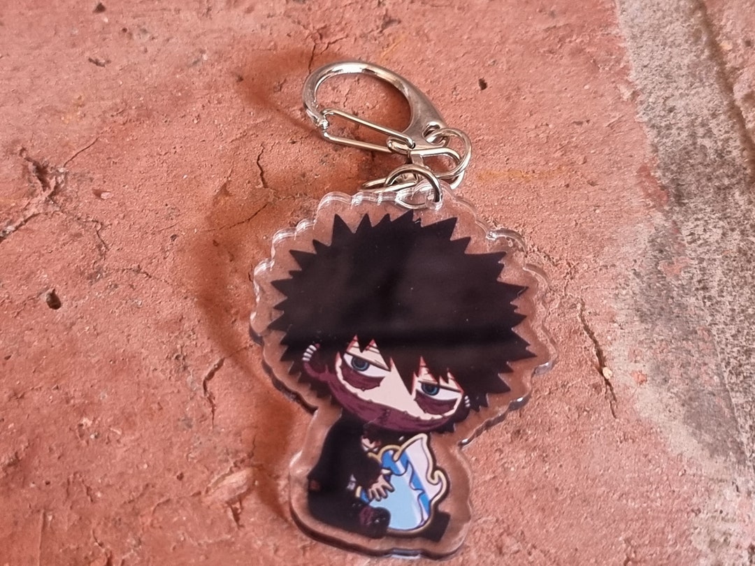 Anime Hero Keychains DABI Izuku & Bakugo Katsuki Acrylic Keyring Cute ...