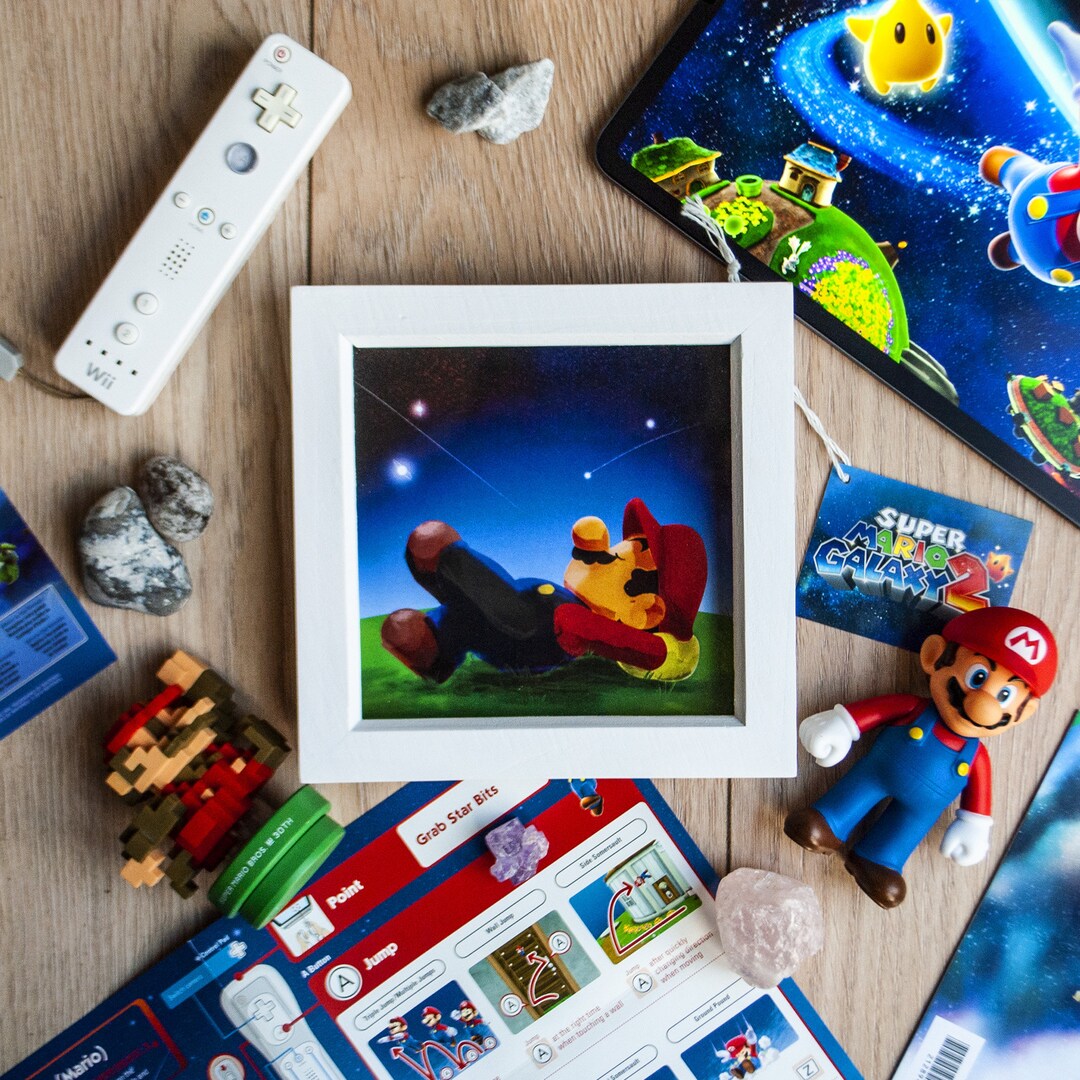 Super Mario Galaxy Art Print - Etsy