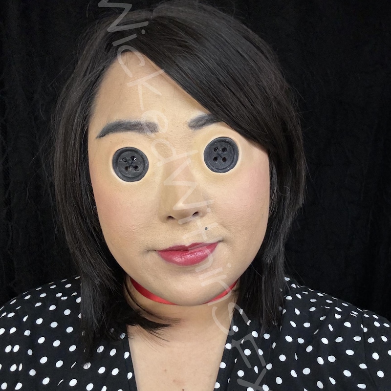 Button Eye Doll - Etsy