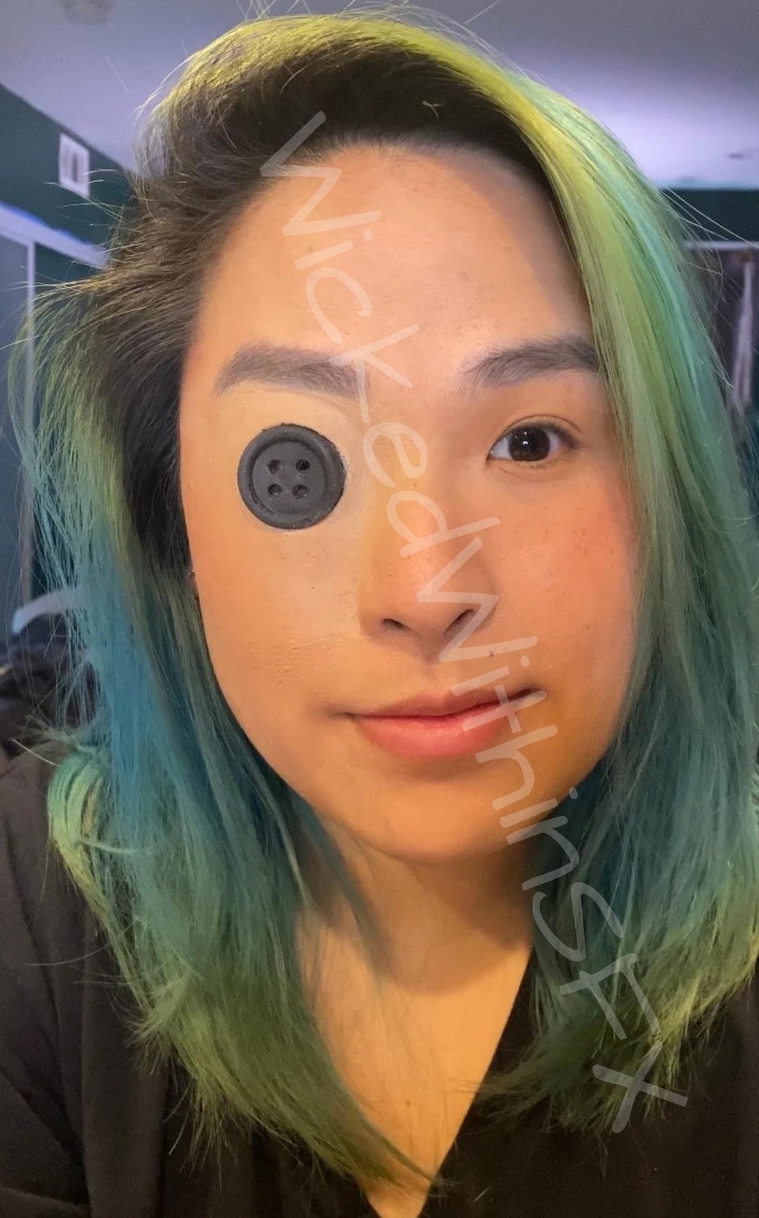 SFX Single Button Eye With Button Included Silicone Prosthetic | Beldam ...