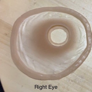 SFX Single Button Eye With Button Included Silicone Prosthetic Beldam ...