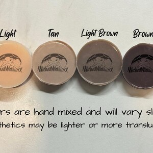 SFX Version 2.0 Button Eyes With Buttons Included Silicone Prosthetic ...