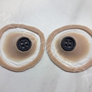 SFX Version 2.0 Button Eyes With Buttons Included Silicone Prosthetic ...