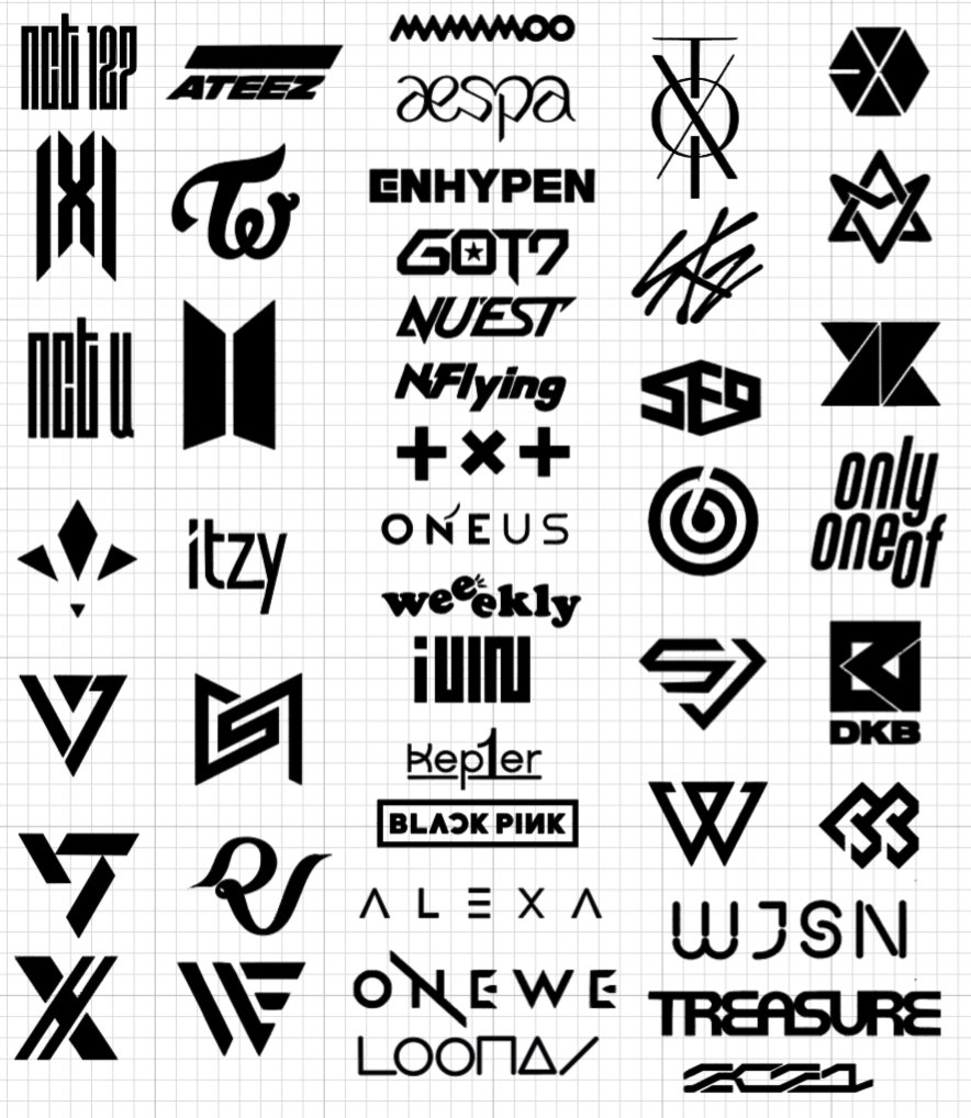 Logo Kpop Idol