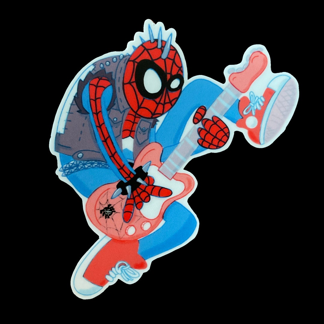 Spider-punk Sticker - Etsy