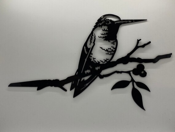 Humming Bird Metal Art Veteran Made | Etsy