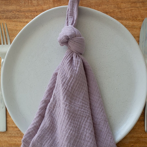 Lavender Napkins - Etsy