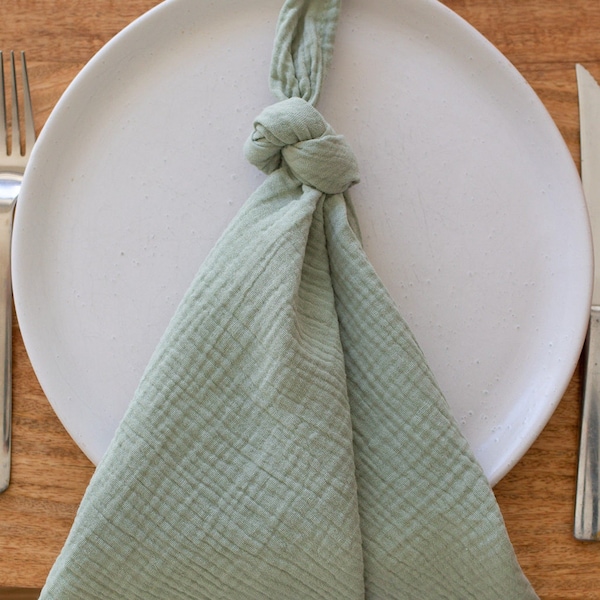 Muslin Napkins - Etsy