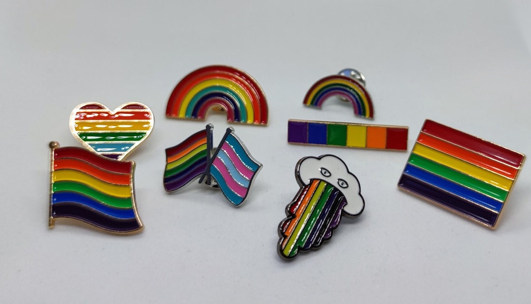 LGBTQ Pin | Rainbow Pin | Gaypride Pin | Pride Pin - Etsy