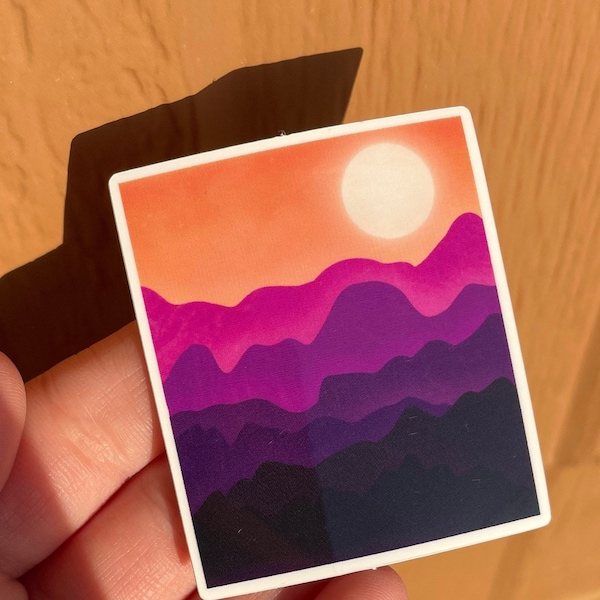 Nature Sticker - Etsy