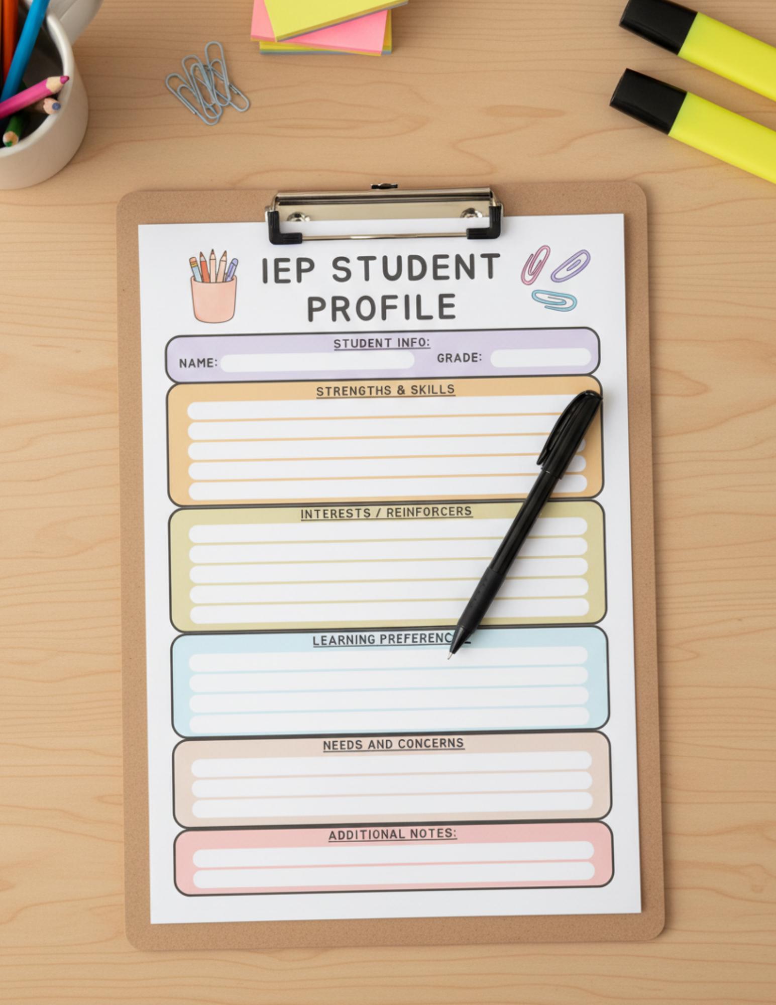 IEP Organization Ultimate Bundle | Printable Special Education Teacher ...