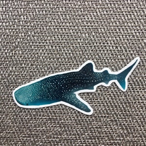 Whale Shark Vinyl Sticker, Waterproof Ocean Animal Sea Creature Decal ...