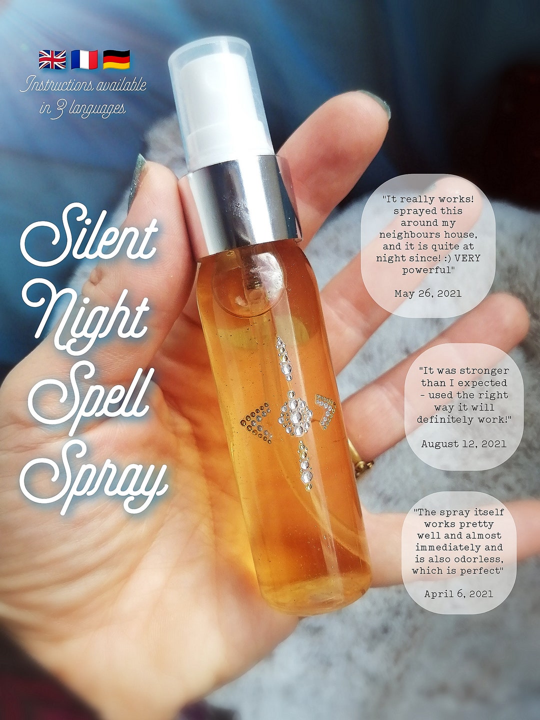 Silent Night Spell Spray: Silences Noisy Neighbours, Flatmates ...