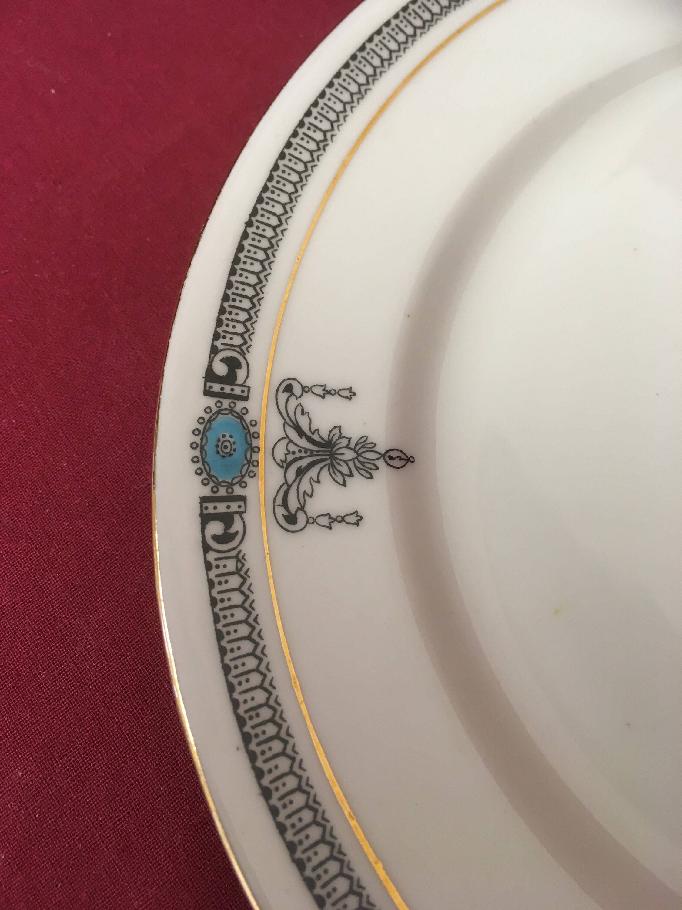 Antique Art Nouveau Star China Paragon Trio Pattern 634948 C1914 - Etsy