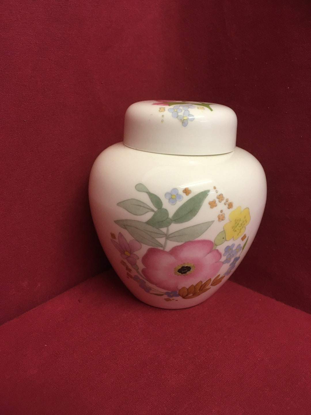 Vintage Wedgwood Ginger Jar in the Meadow Sweet Design - Etsy