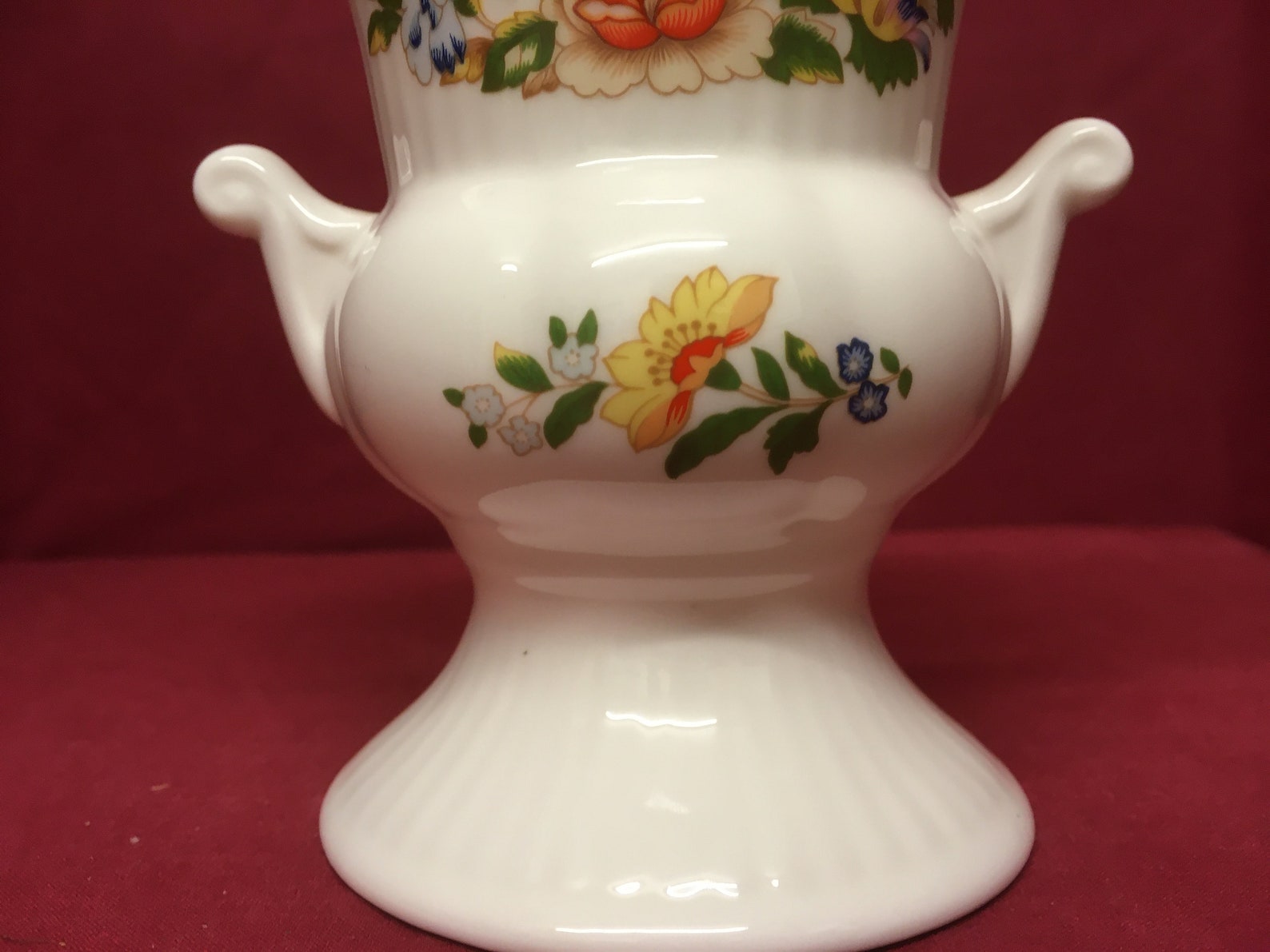 Vintage Large Aynsley Urn/vase in the Cottage Garden Pattern - Etsy