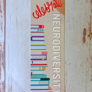 Neurodiversity Bookmarks Set: Autism, ADHD, Anxiety, OCD, Celebrate ...