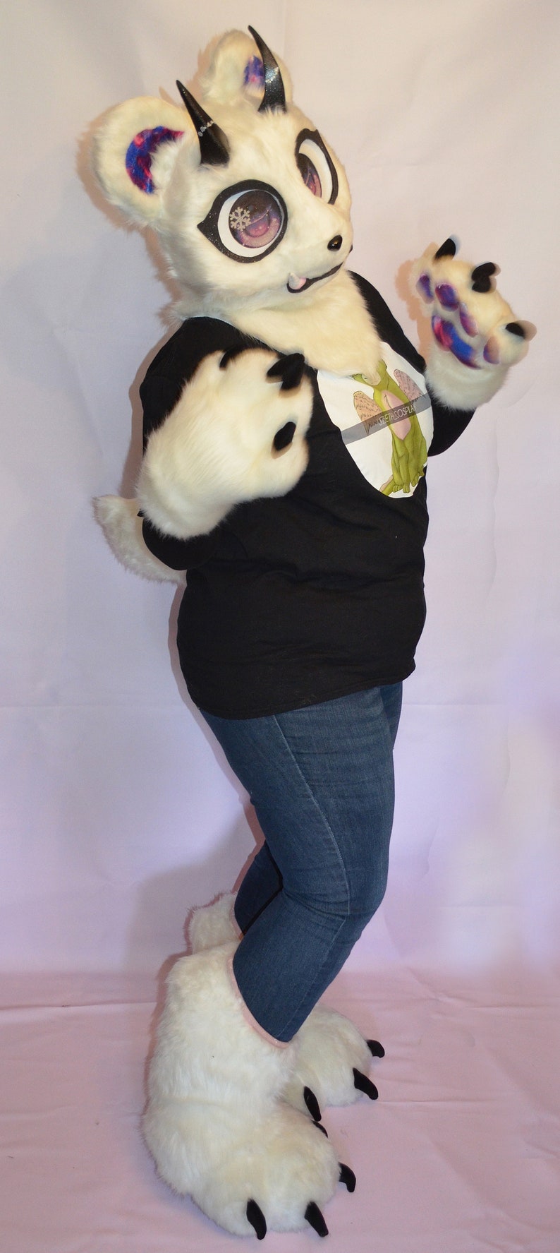 Fursuit Kemono Galaxy Yeti / Monster / Polar Bear Premade - Etsy