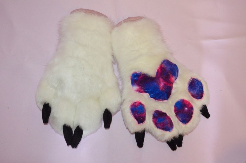 Fursuit Kemono Galaxy Yeti / Monster / Polar Bear Premade Partial - Etsy