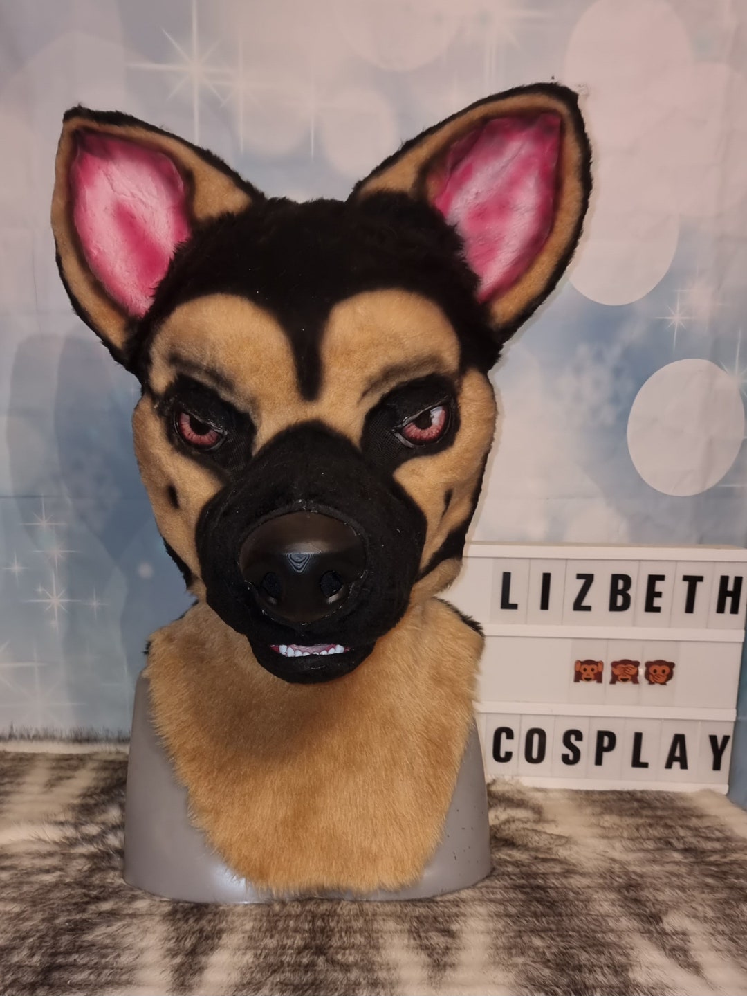 Fursuit Realistic German Shepard / Dog /canine Premade Partial - Etsy