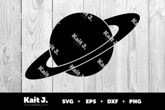 Saturn Planet SVG File Cutting File Instant Digital Download | Etsy
