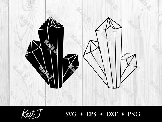 Amethyst Gemstone SVG File for Cricut and Silhouette - Etsy