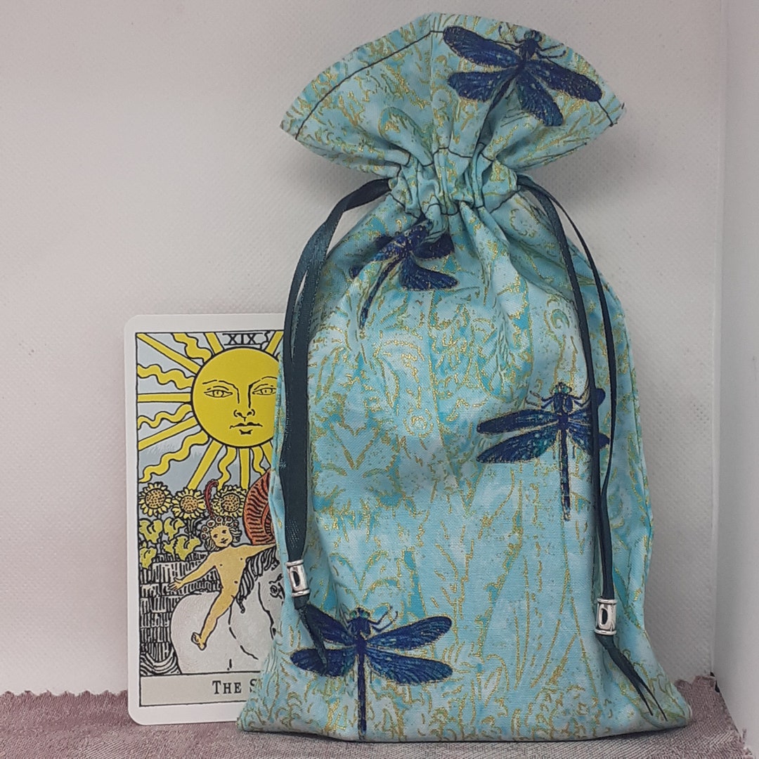 Super Slim-deluxe Tarot Cards Pouch Bag, Lined Pouch, Handmade ...
